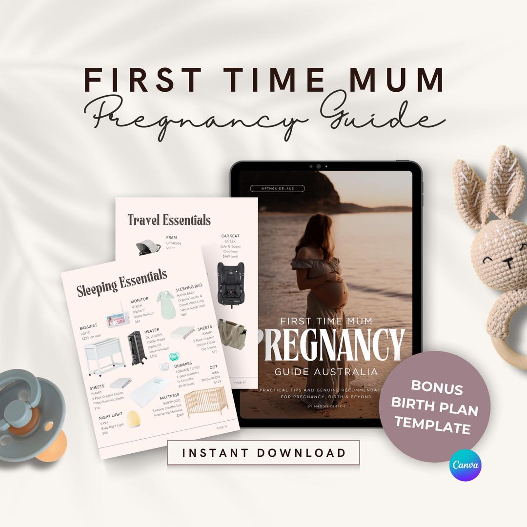 First Time Mum Pregnancy Guide | Baby Essentials Checklist | New Mom ...