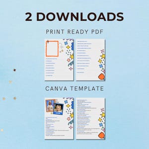 Birthday Book Questionnaire | Keepsake Birthday Book for Kids ...