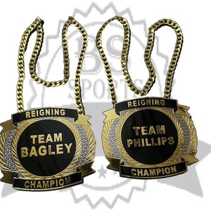 Custom Championship Chain: Fantasy Sports Award, Football Turnover ...