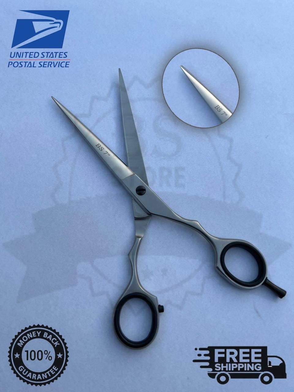 Professional Barber Hair Dressing Saloon Hair Cutting Sand Scissor ...