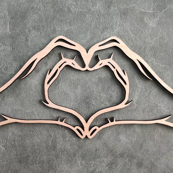 Heart Hands Wall Decor - Etsy