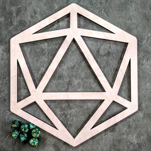D20 Wall Decor,d20 Wall Art, D20 Wall Sign, Dice Wall Art, D20 Game ...
