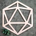 D20 Wall Decor,d20 Wall Art, D20 Wall Sign, Dice Wall Art, D20 Game ...