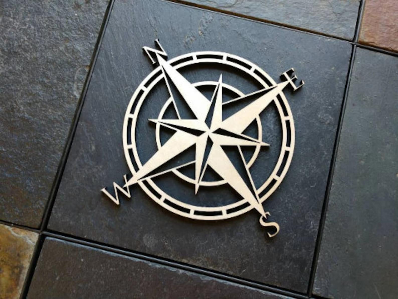 Compass Rose Wall Decor Wall Art Boat Art Nautical Art - Etsy