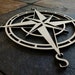 Compass Rose Wall Decor Wall Art Boat Art Nautical Art - Etsy