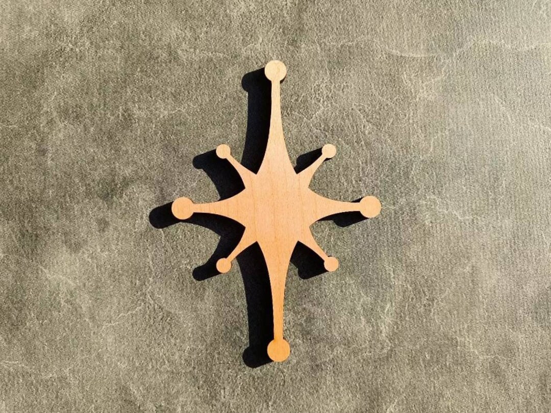 Mid Century Modern Star, Mid-century Wall Decor Stars, MCM Stars, Mid ...