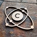 Carbon Atom, Wall Decor, Science Wall Decor - Etsy