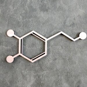 Dopamine Wall Decor, Dopamine Wall Decore Contemporary Molecule Art ...