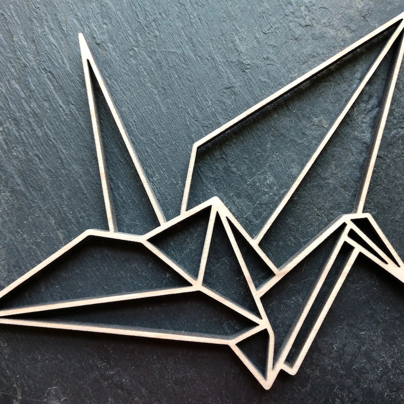 Origami Crane Lamp - Etsy