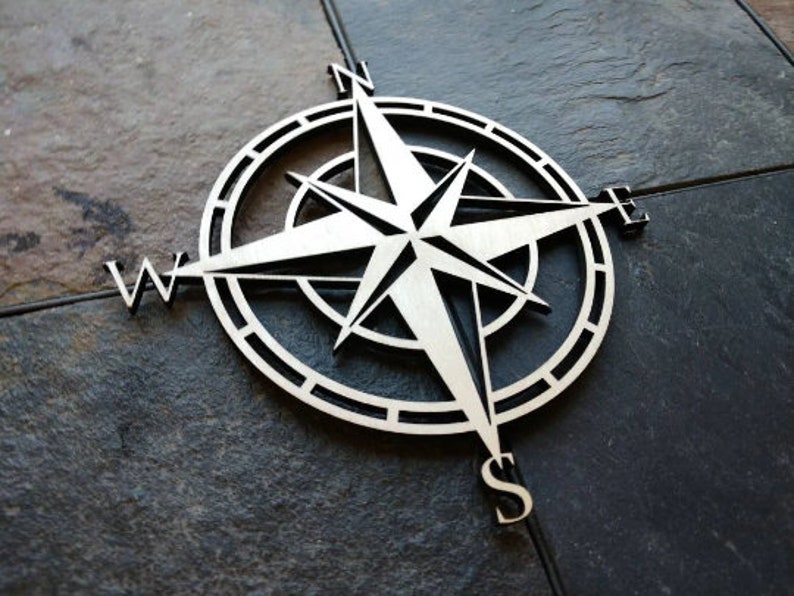 Compass Rose Wall Decor Wall Art Boat Art Nautical Art - Etsy