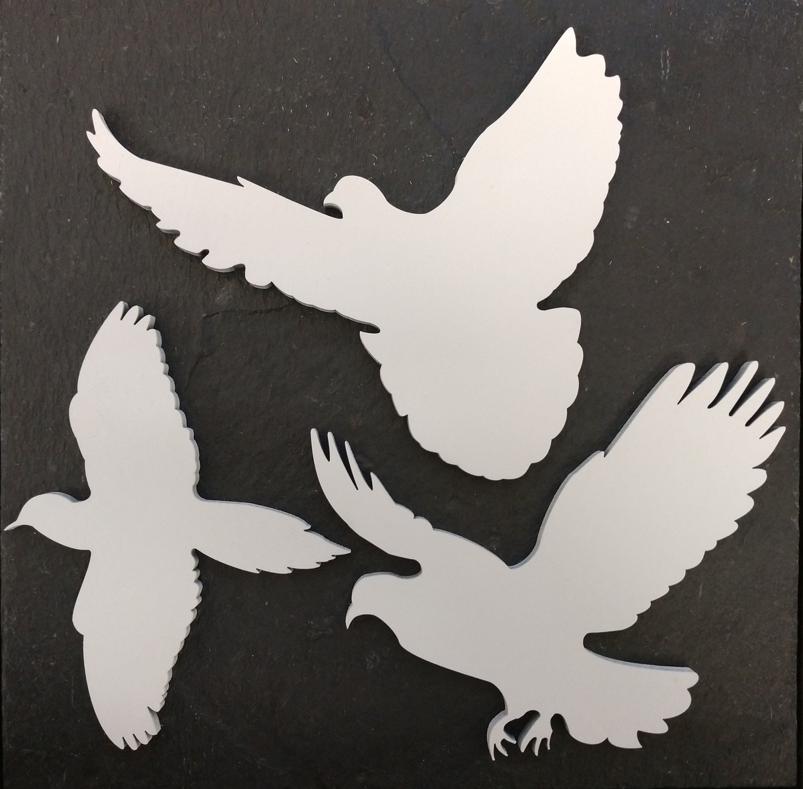 Dove Set Wall Décor, Dove Wall Art, Dove Wall Hanging, Save the Bees ...