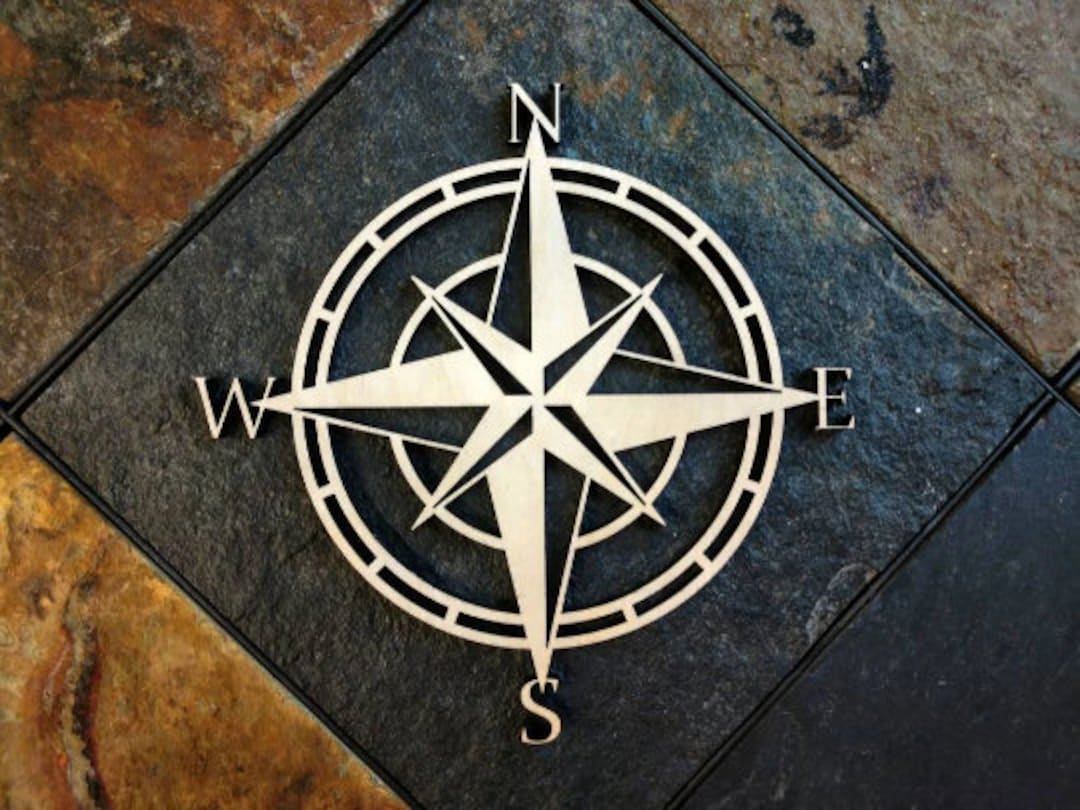 Compass Rose, Wall Decor, Wall Art, Boat Art, Nautical Art, Compass - Etsy