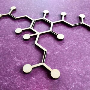 Wall Decor Beer Molecules Alcohol Molecules Chemical Wall Decor Science ...