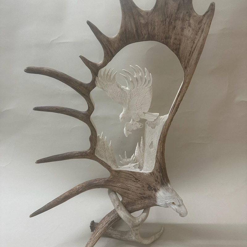 Deer Antler Carving - Etsy