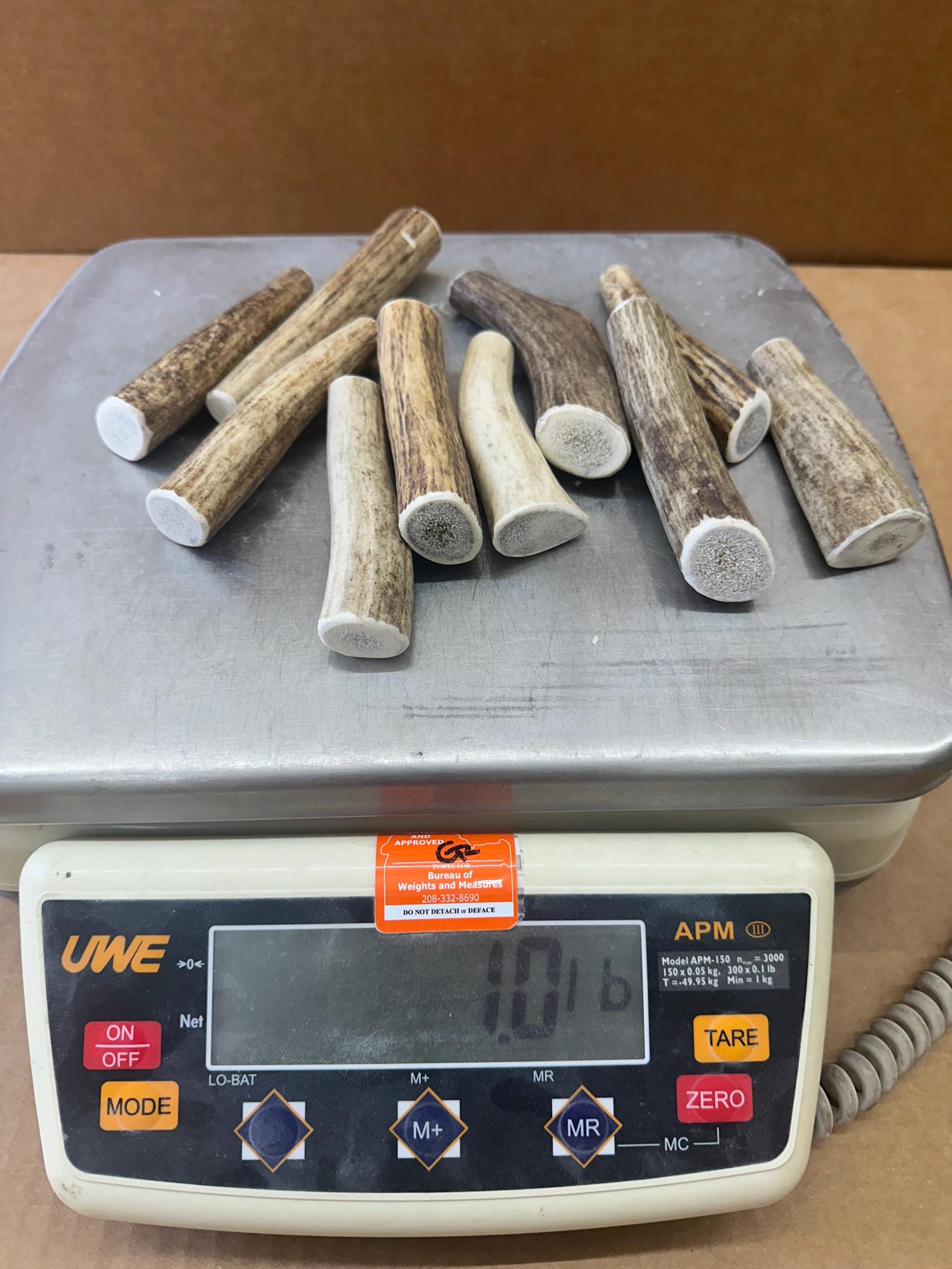 1lb SALE! Elk Antler Dog Chews (10chews) Small Whole Elk Antler 4 ...