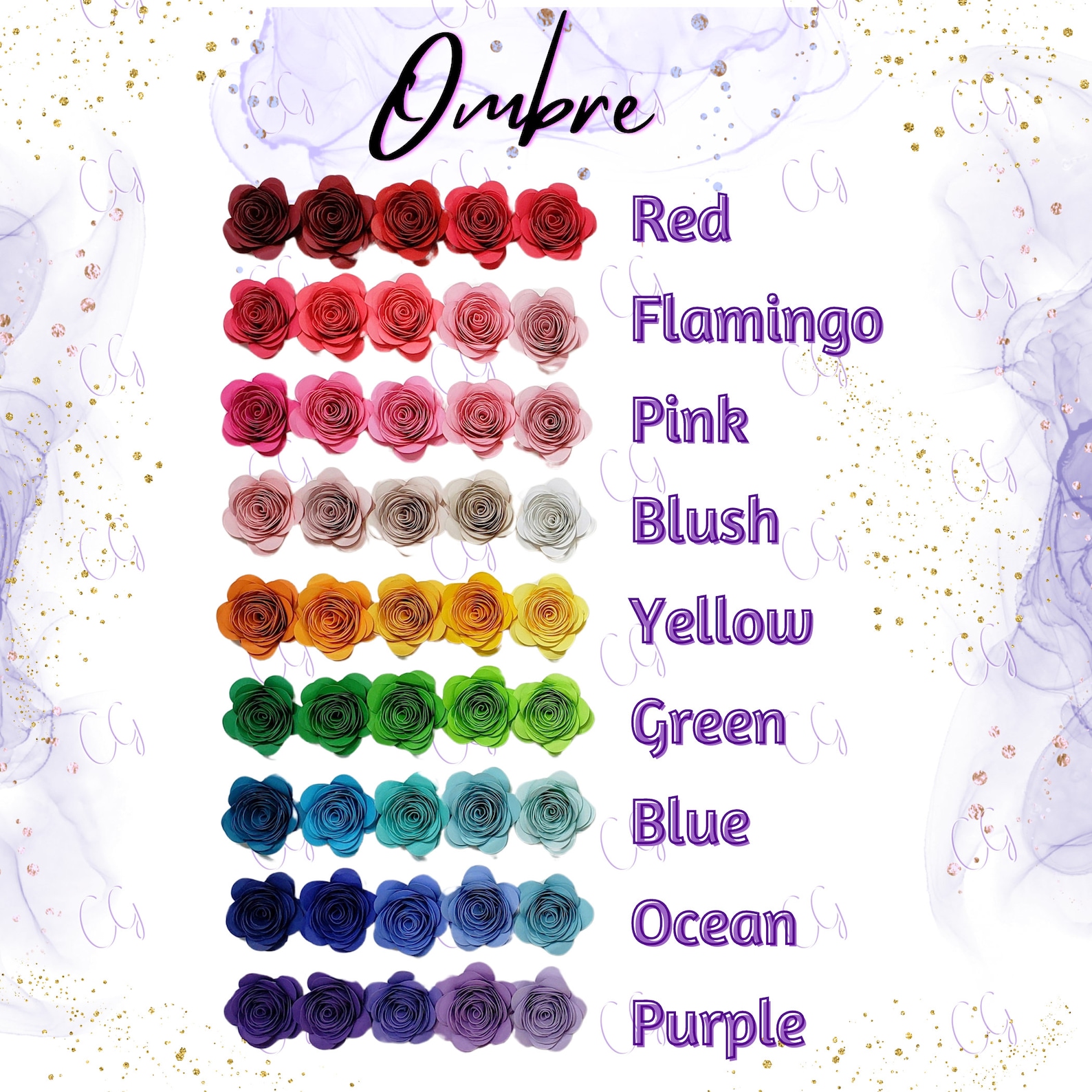 Personalized Name Shadow Box Custom Flower Shadow Box Birthday ...