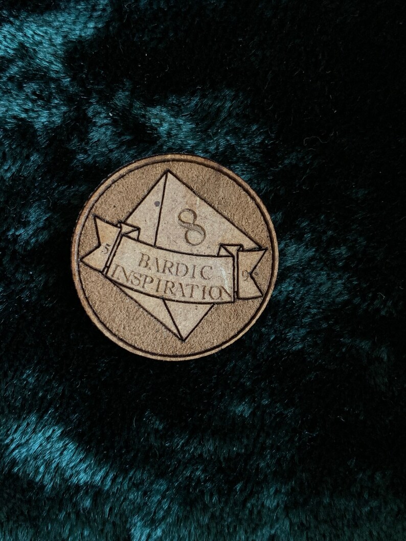 D&D Bardic Inspiration Token Digital File - Etsy