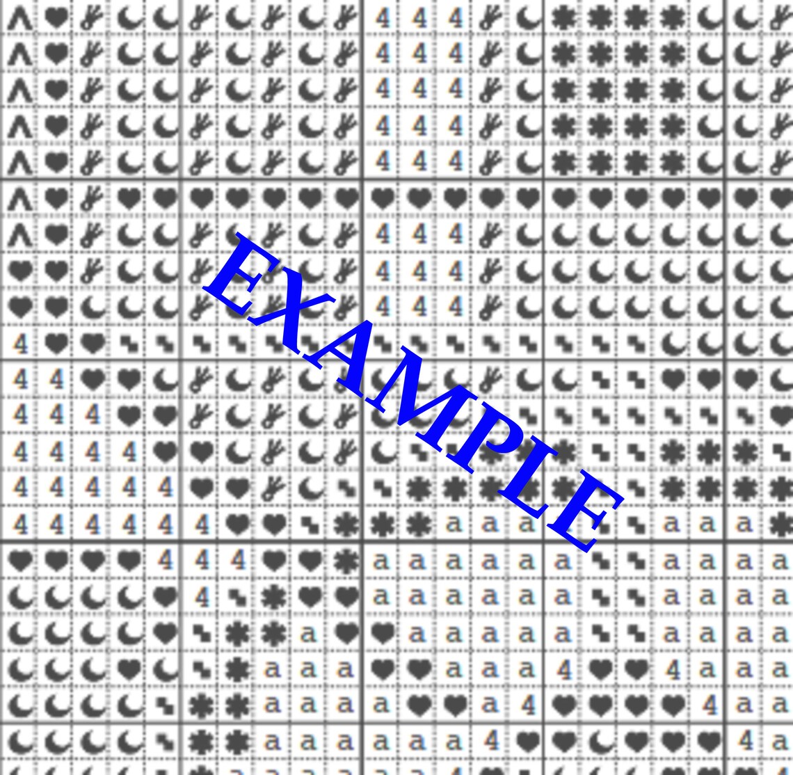 Art Deco Larkspur July Birth Flower Cross Stitch Pattern - Etsy