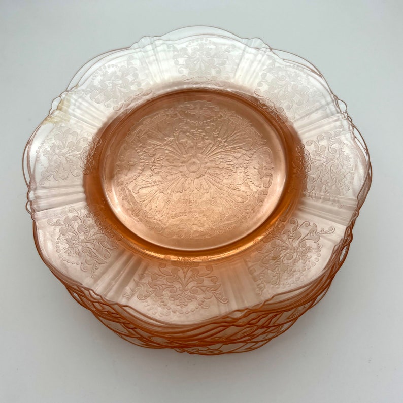 Antique Macbeth-evans 'american Sweetheart' Pink Depression Glass ...