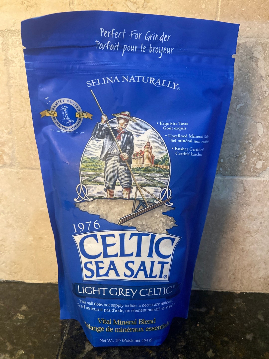 Celtic Sea Salt Fine Ground Selina Naturally - Etsy