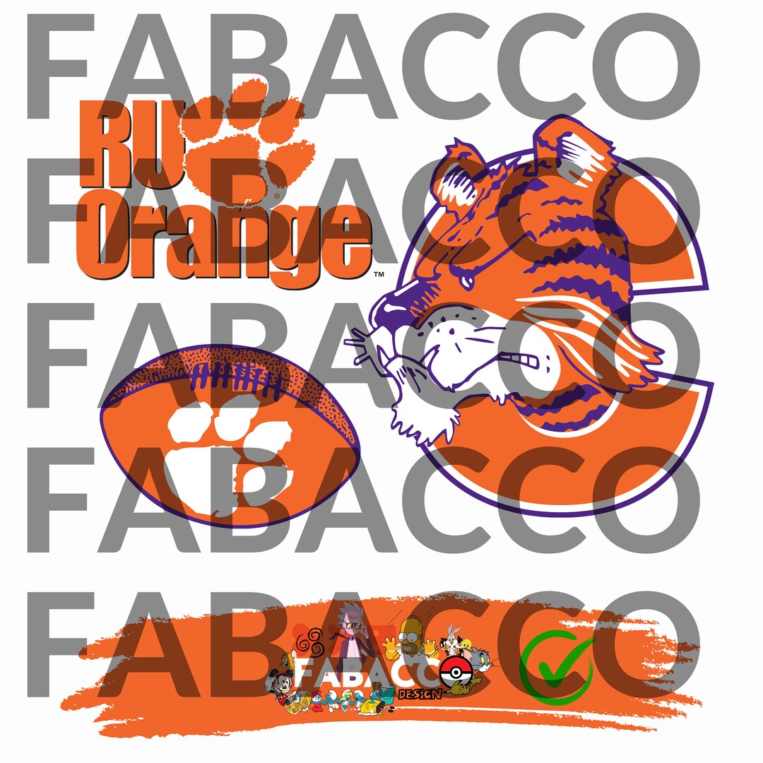 Clemson Tigers University Logo Bundle Svg, Png, Design, Cricut, Paw Png ...