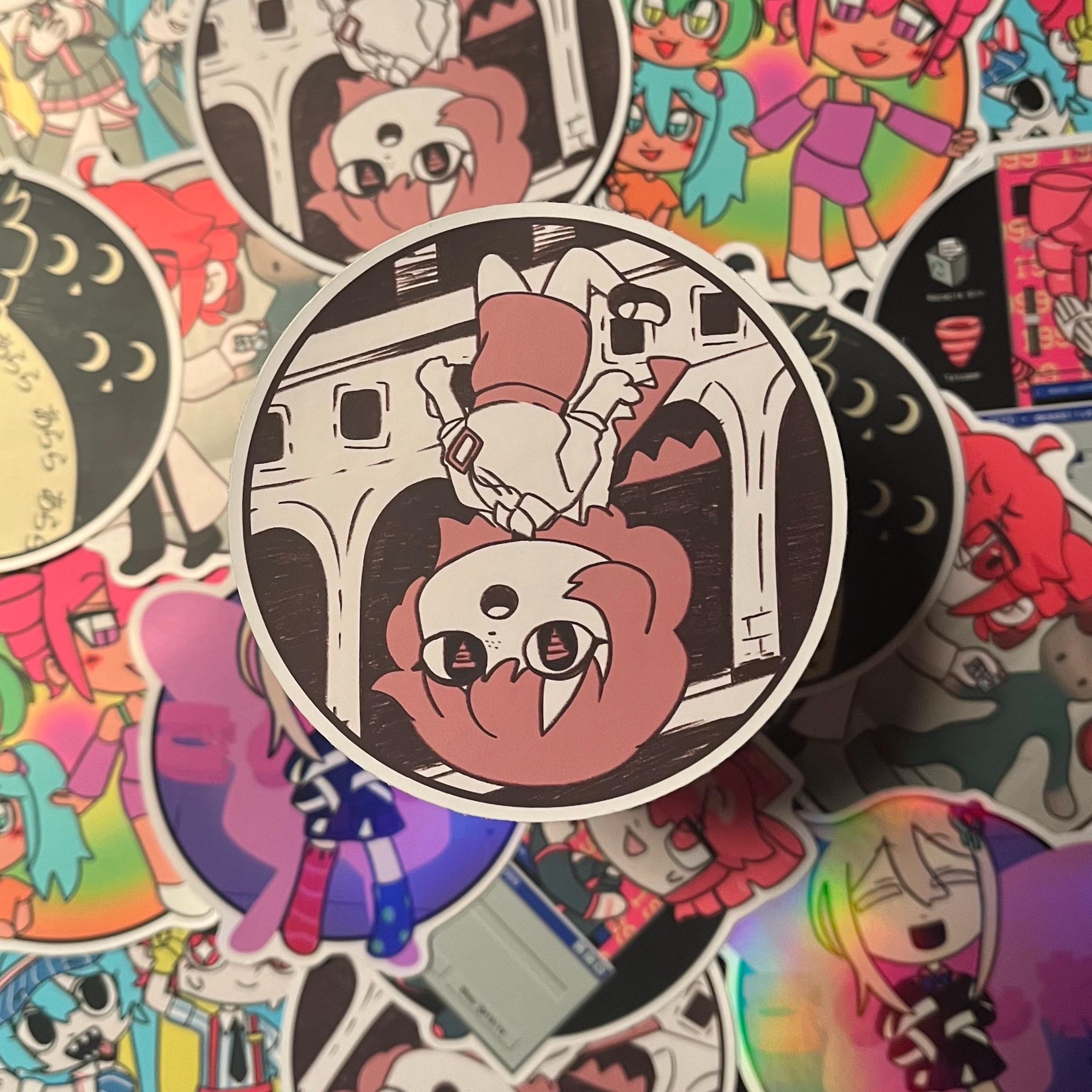 Kasane Teto Song Vinyl Sticker Gacha - Etsy