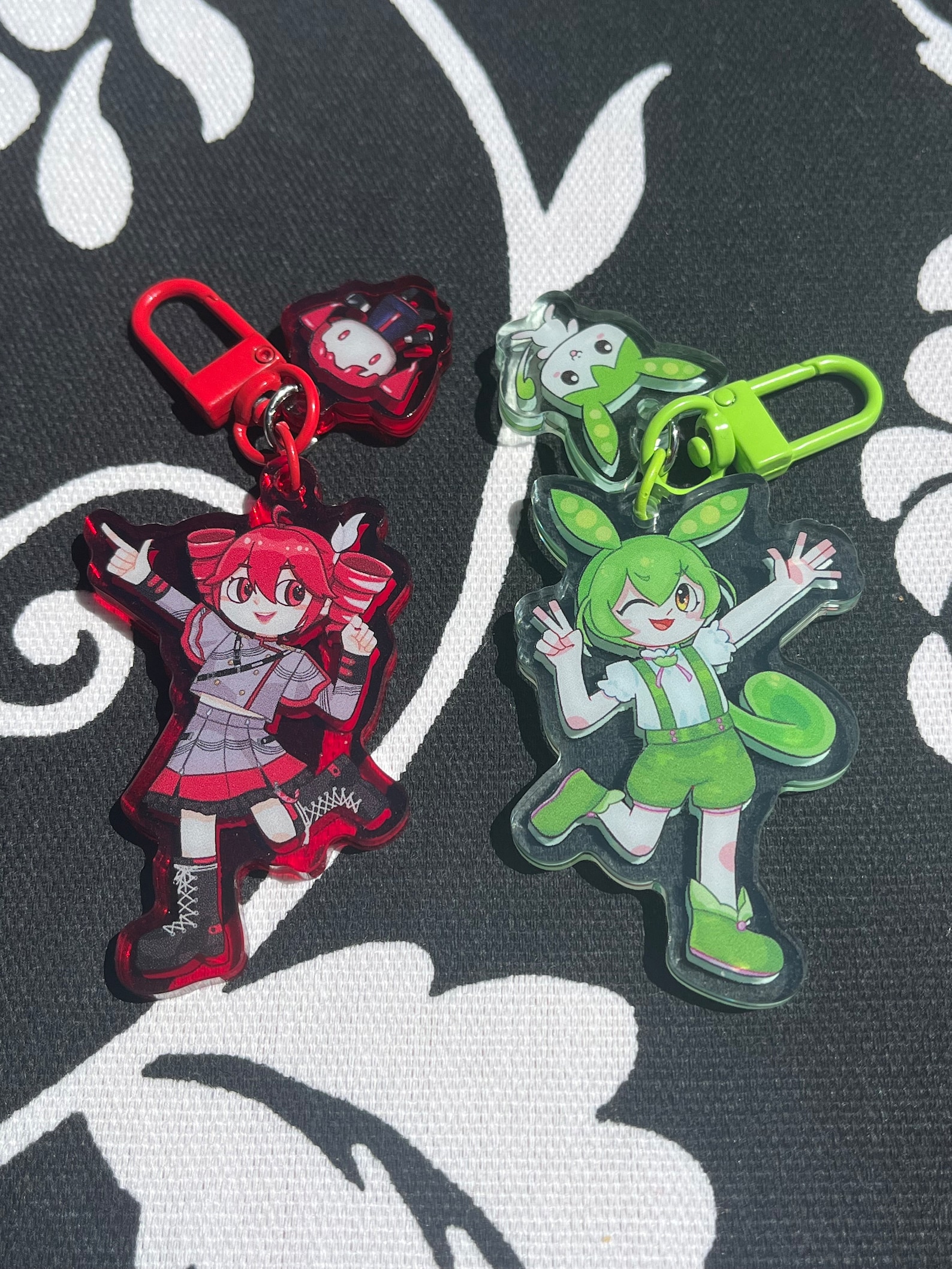 Kasane Teto and Zundamon 2.5” Buddy Keychains - Etsy