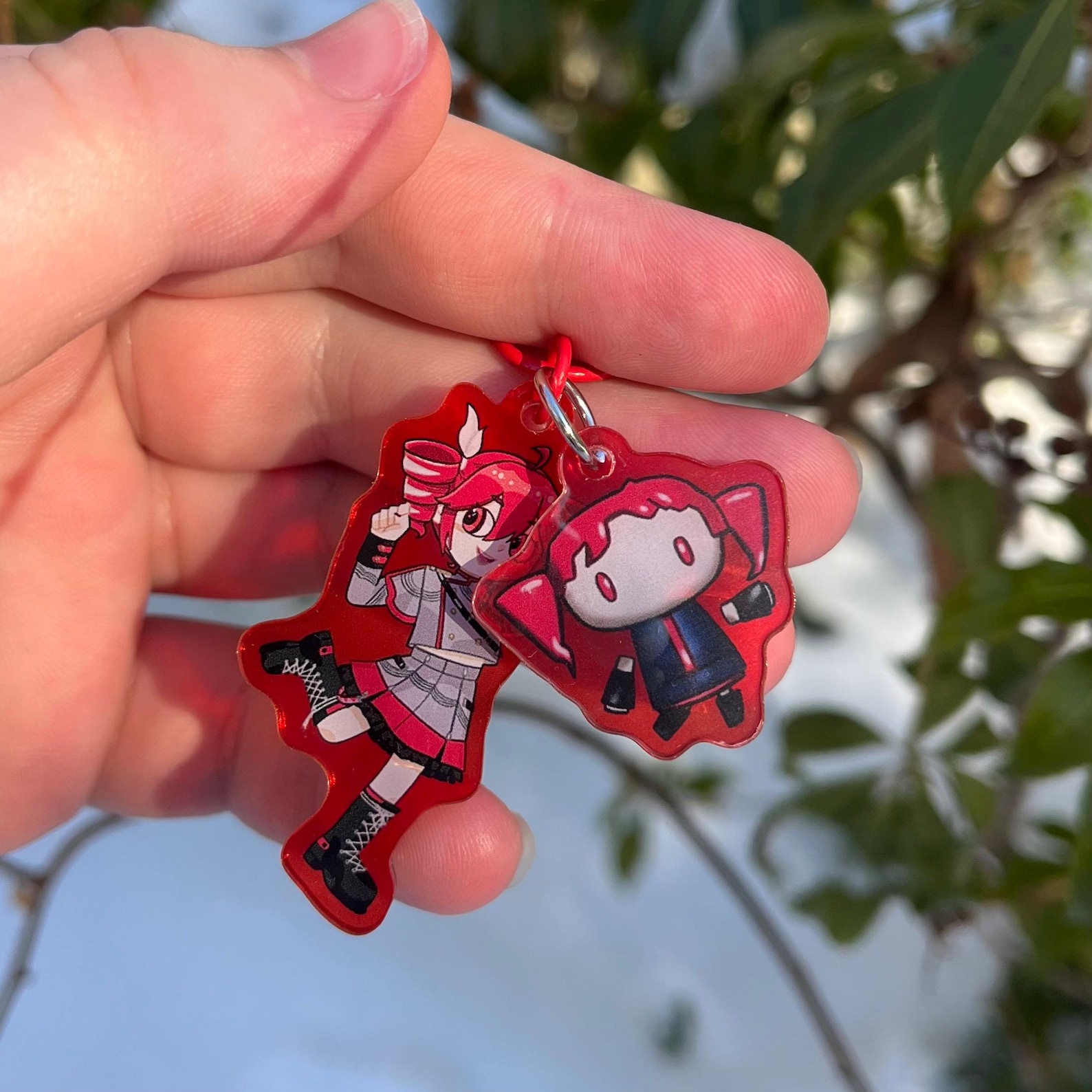Kasane Teto and Zundamon 2.5” Buddy Keychains - Etsy