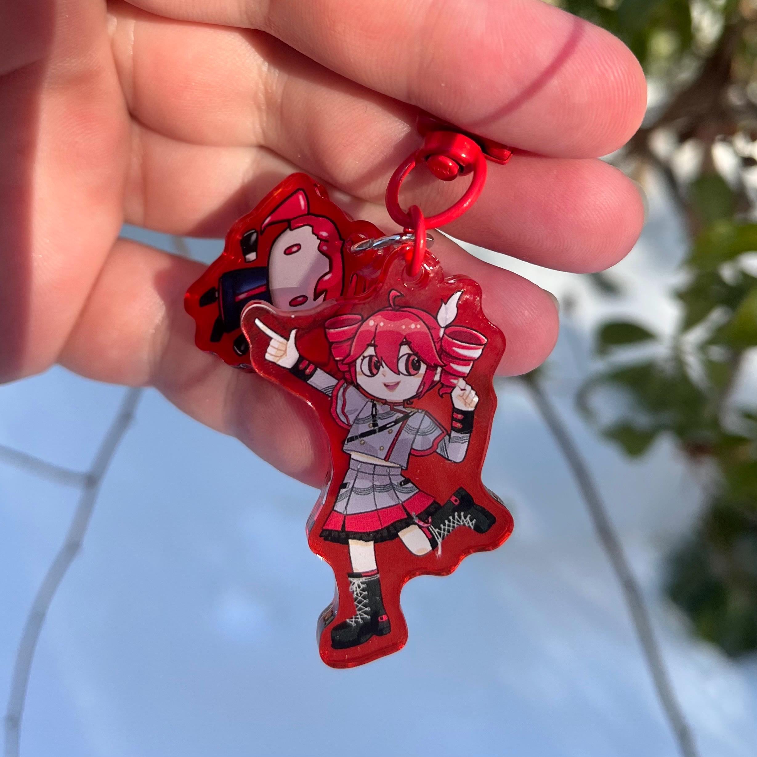 Kasane Teto and Zundamon 2.5” Buddy Keychains - Etsy