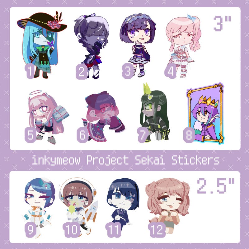 Ena Shinonome Cards - Etsy