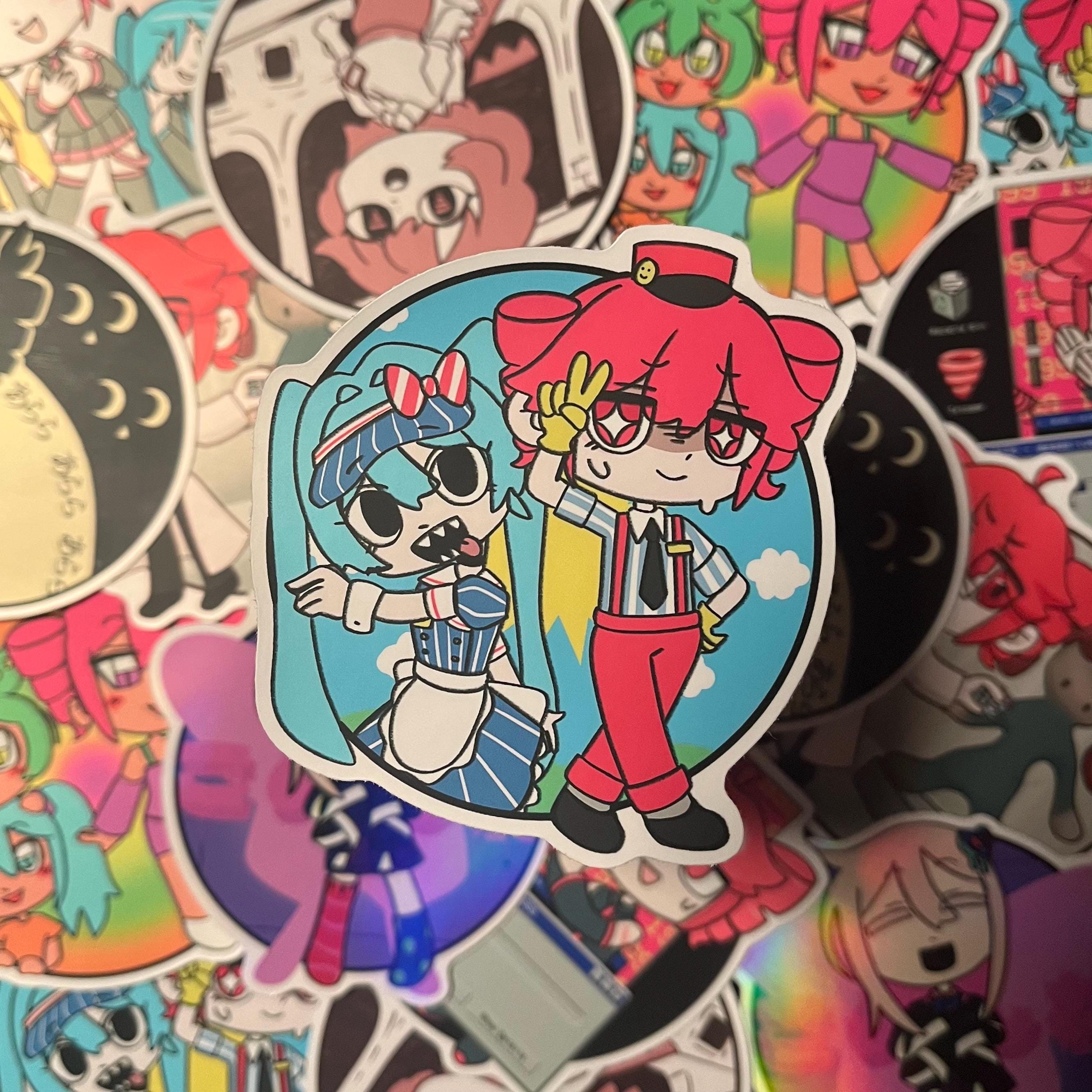 Kasane Teto Song Vinyl Sticker Gacha - Etsy