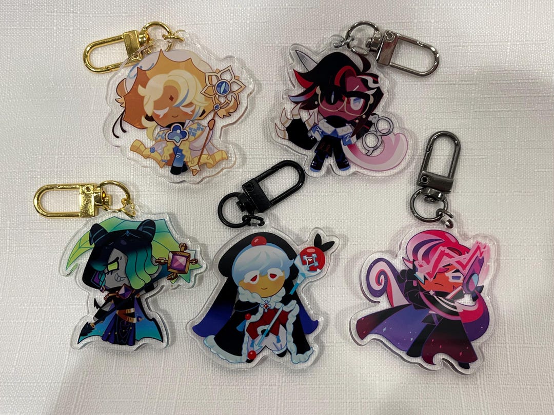 Cookie Run Ovenbreak Kingdom Costume Acrylic Keychains - Etsy Australia
