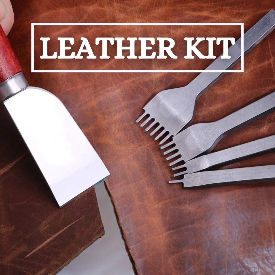 Leather Working, Leather Punch, Leather Work Tools, Leather Tooling Kit ...