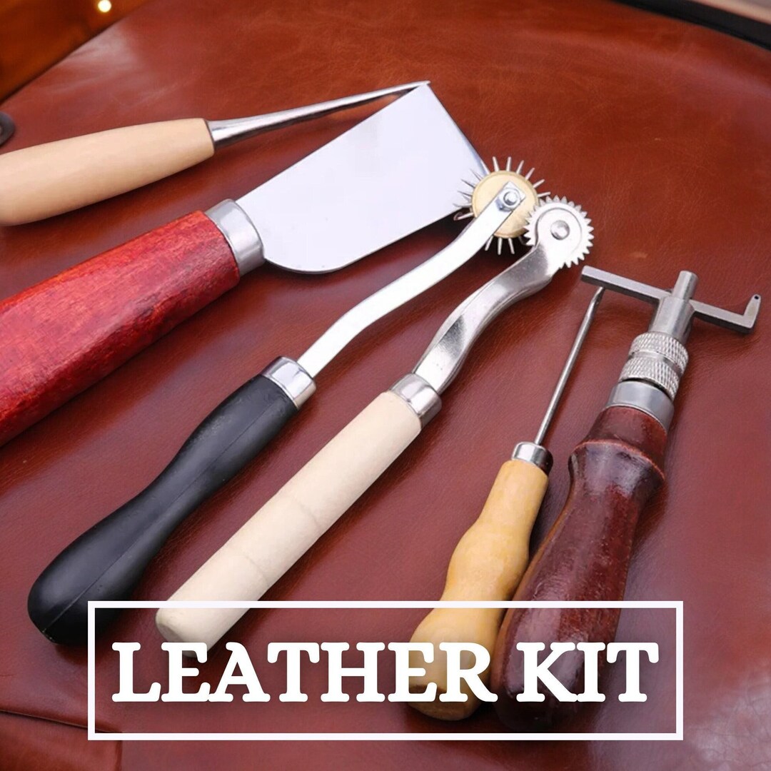 Leather Working, Leather Punch, Leather Work Tools, Leather Tooling Kit ...