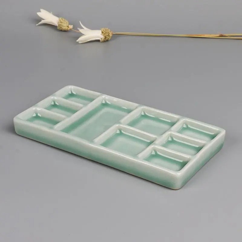 Ceramic Paint Palette Artist Palette Color Mixing Palette - Etsy