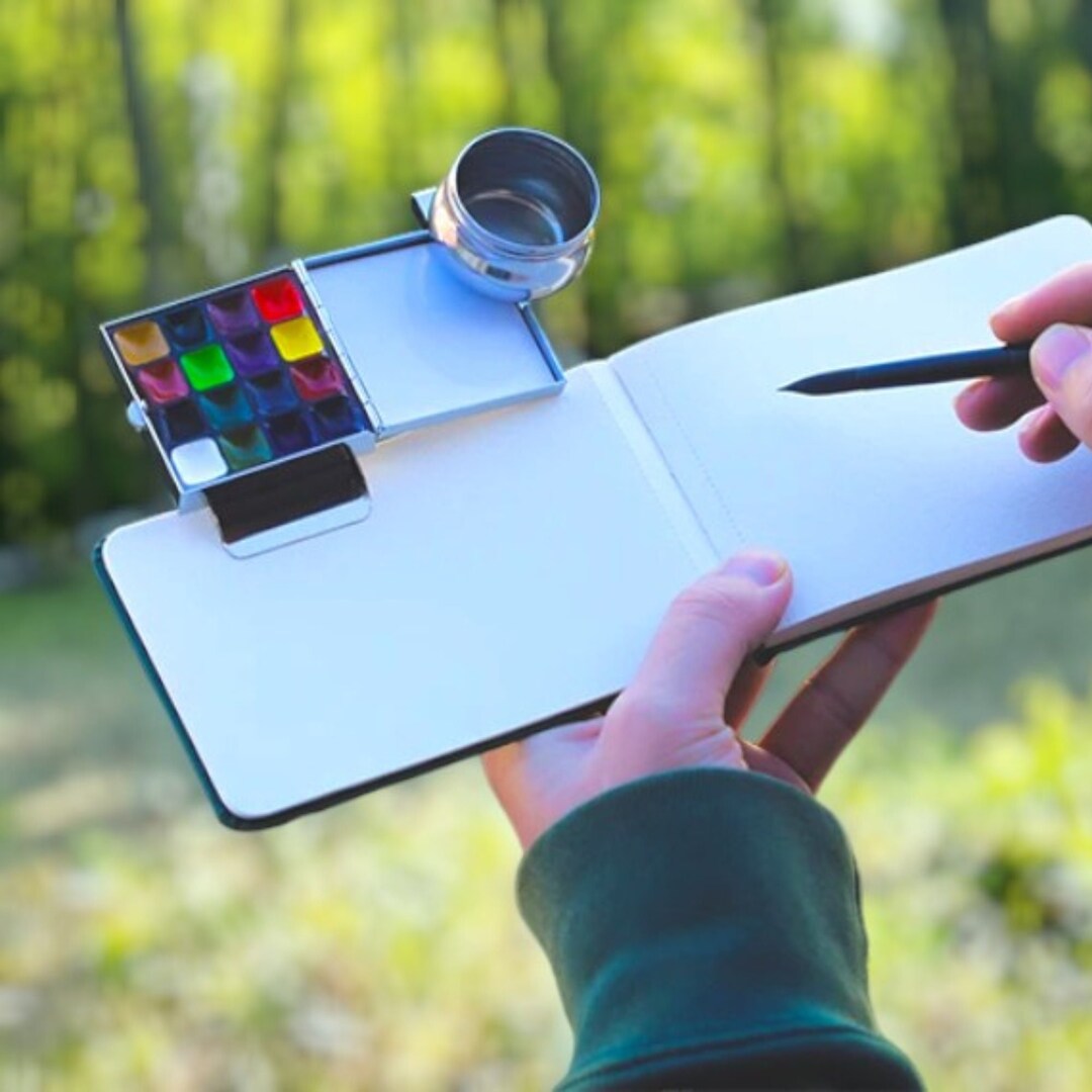 Watercolor Paint Set, Artist Paint Palette, Watercolor Palette, Mini ...