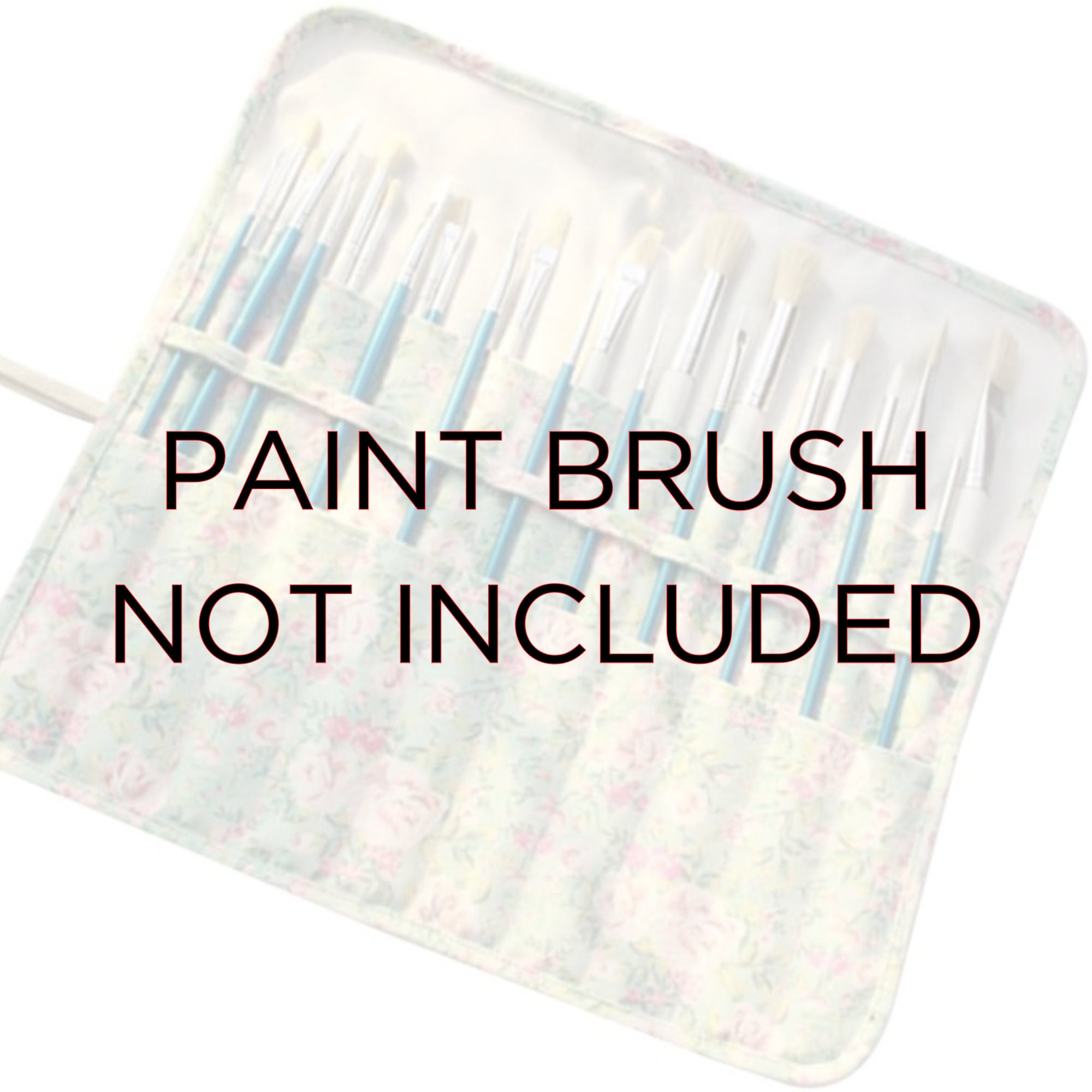 Pencil Holder, Paint Brush Holder, Pencil Roll, Paint Brush Case, Paint ...