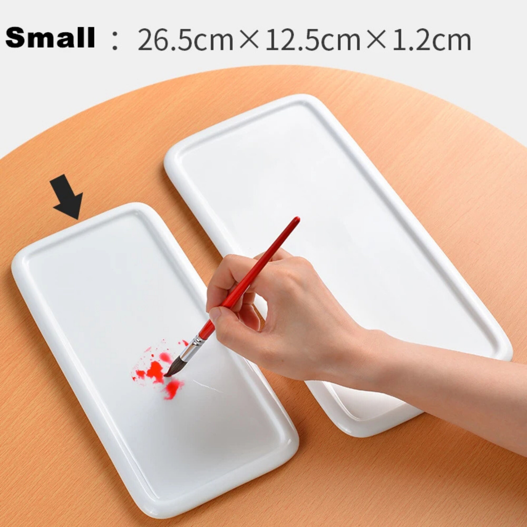 Ceramic Paint Palette, Paint Tray Palette, Gouache Palette, Color ...