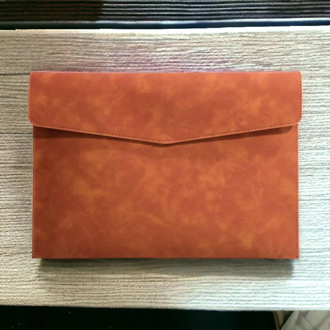 Travel Document Holder, A4 Leather File Folder, File Folder Organizer ...