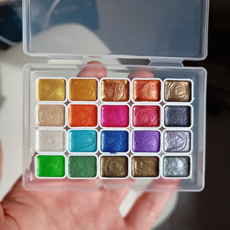 Metallic Watercolor - Etsy Australia