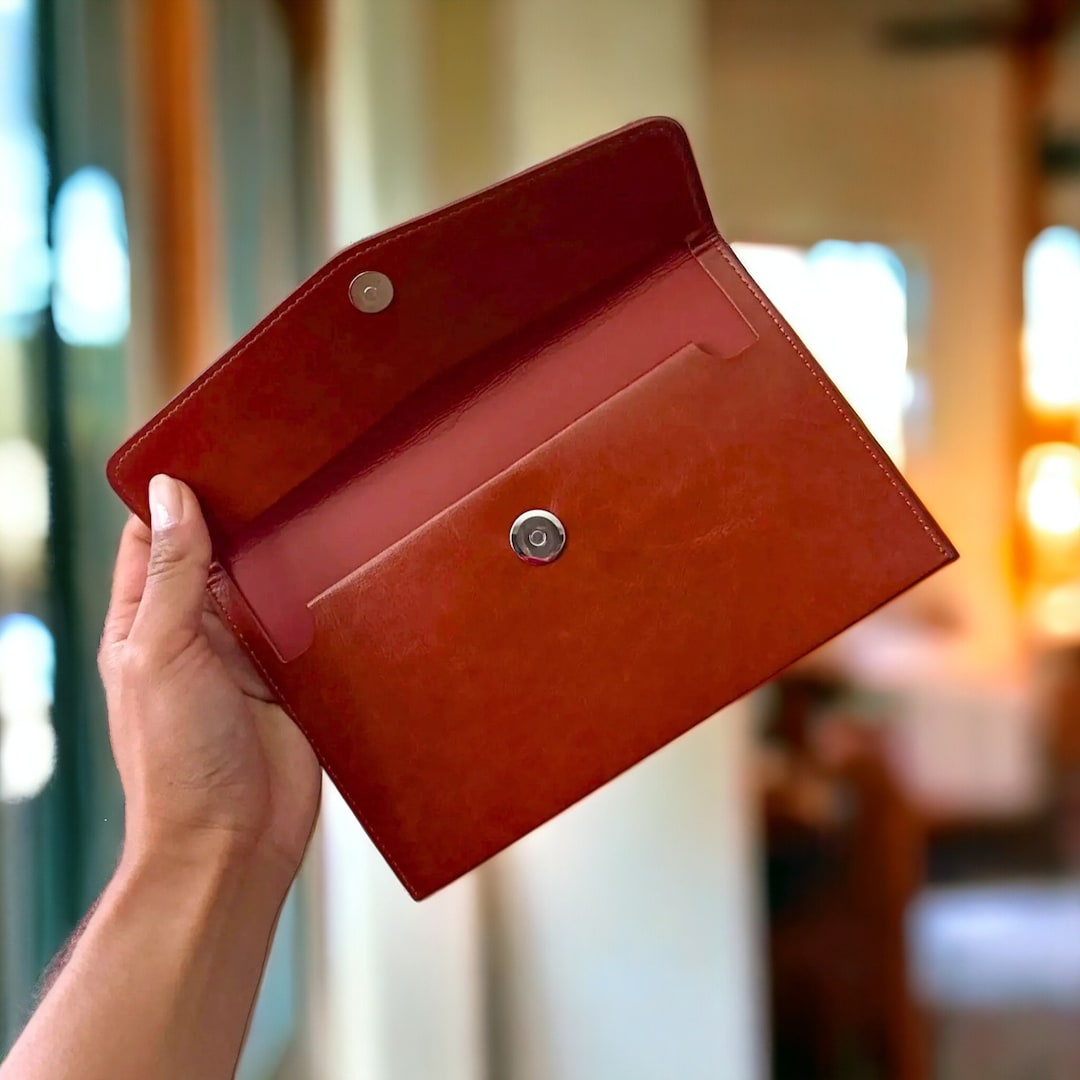 Travel Document Holder, Leather File Folder, Business Bag, File Folder ...