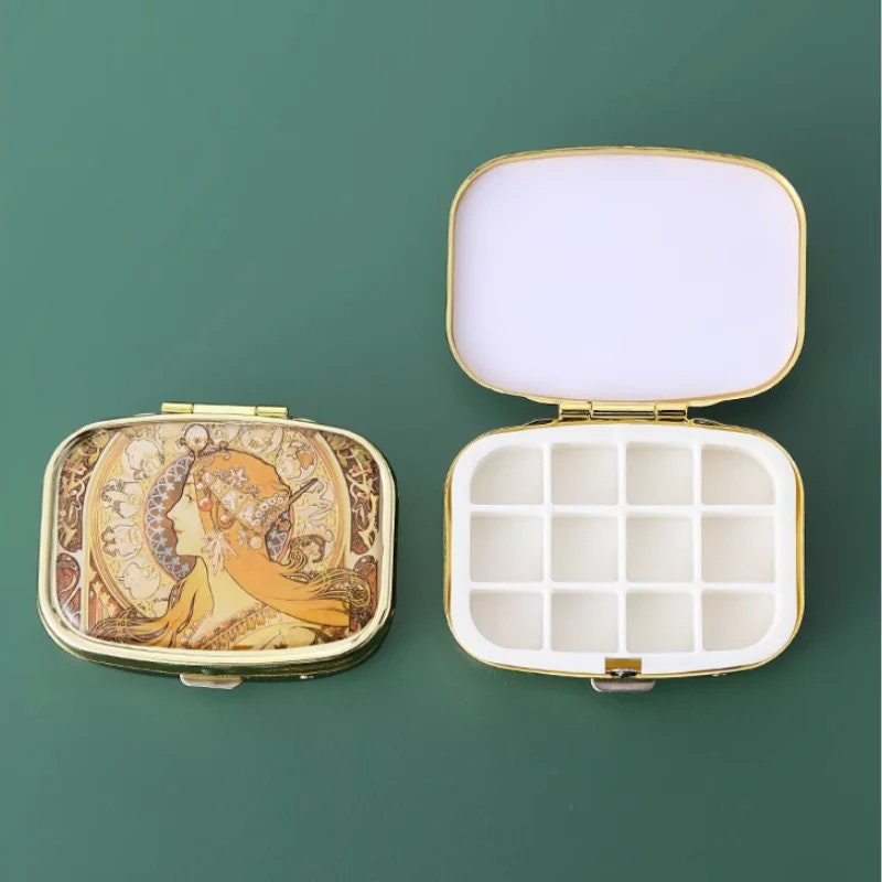 Paint Palette Set, Mini Paint Box, Portable Artist Paint Palette ...