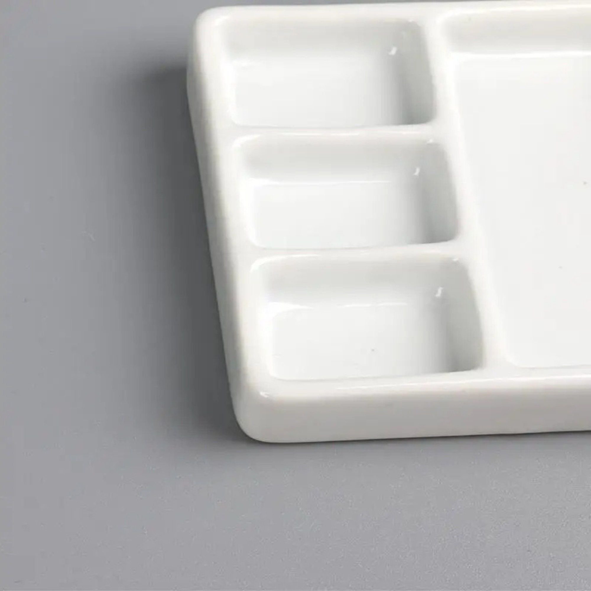 Ceramic Paint Palette Artist Palette Color Mixing Palette - Etsy