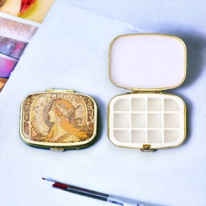 Paint Palette Set, Mini Paint Box, Portable Artist Paint Palette ...