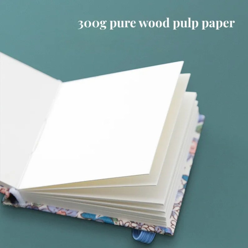 Mini Watercolor Sketchbook, Travel Artistic Journal, Mini Sketchbook ...