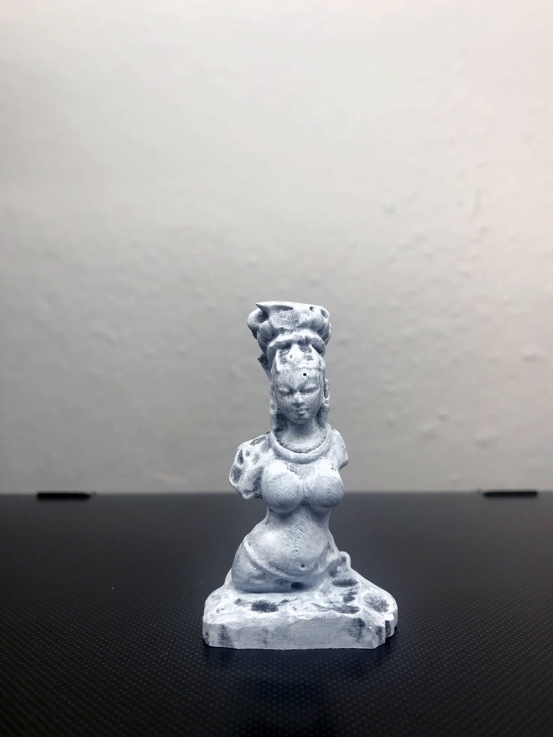 Miniature Replica of Bust of a Female Deity Statue Sculpture - Etsy