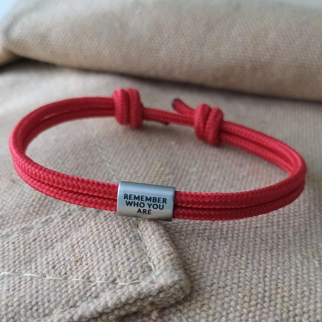 Empowerment Bracelet – “remember Who You Are” Affirmation – Custom ...