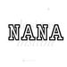 NANA Lettering Digital Download, NANA Template, Nana Writing - Etsy
