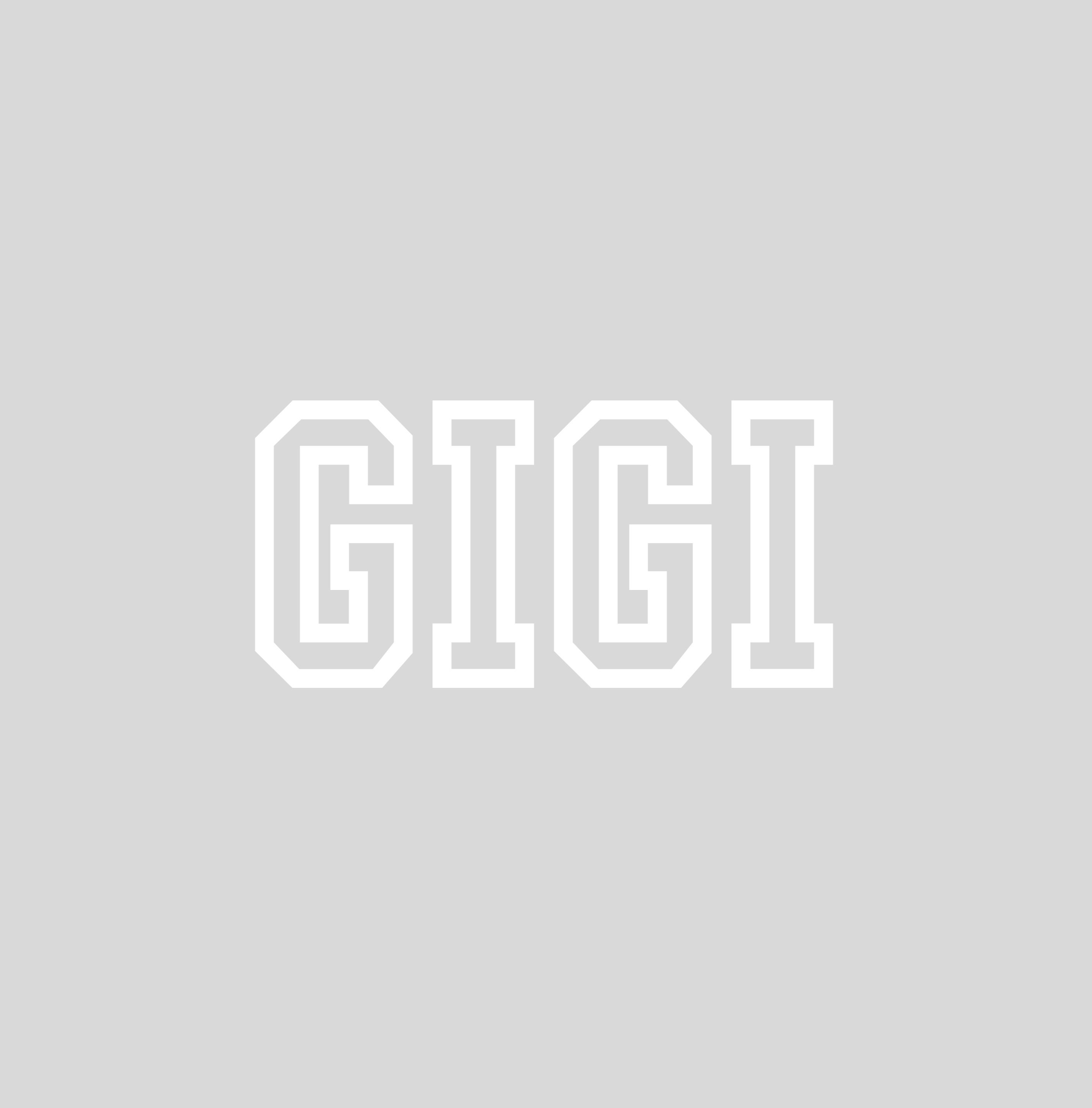 Gigi Block Lettering Instant Download Black and White, Gigi Instant ...
