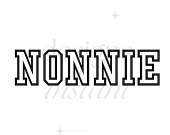 Mimi Block Lettering Instant Download Black and White, Mimi Instant ...